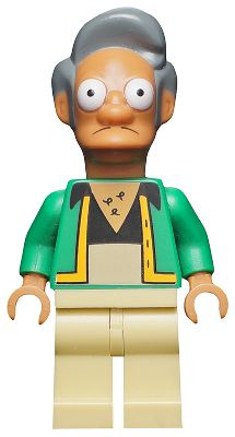 Минифигурка Lego Apu Nahasapeemapetilon, The Simpsons, Series 1 sim017 ...