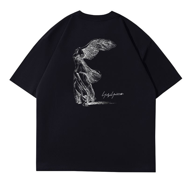 Футболка Yohji Yamamoto, размер 50, цвет черный - купить по выгодной ...