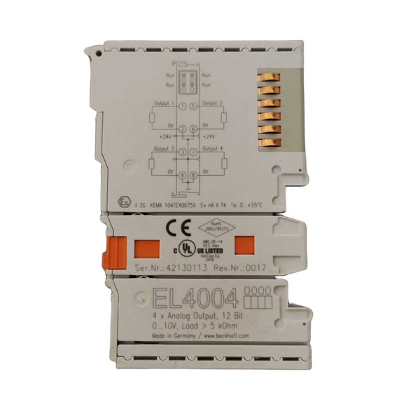 EL4004 Совершенно новый оригинал BECKHOFF EL4004 - купить с доставкой ...