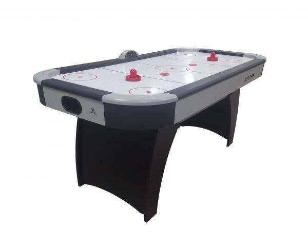 Аэрохоккей DFC Jupiter AT-275, игровой стол 169x78см, электронное табло + 2 биты/шайбы, домашний ...