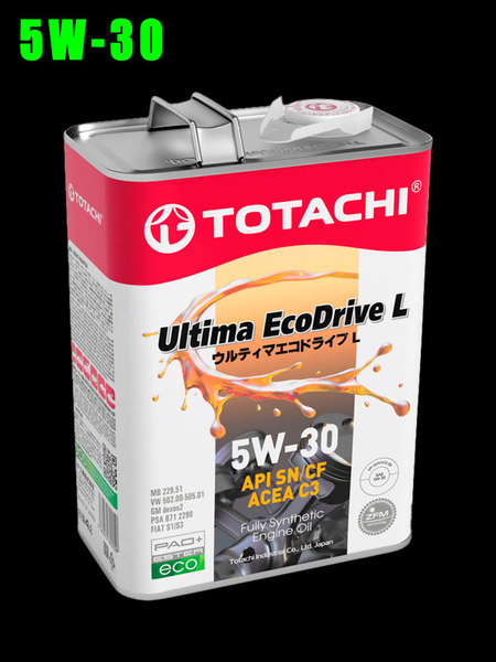 Масло моторное TOTACHI 5W-30 Синтетическое - купить в интернет-магазине ...