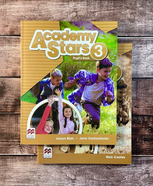 Комплект Academy Stars 3. Level 3 / SB+ Workbook + код - купить с ...