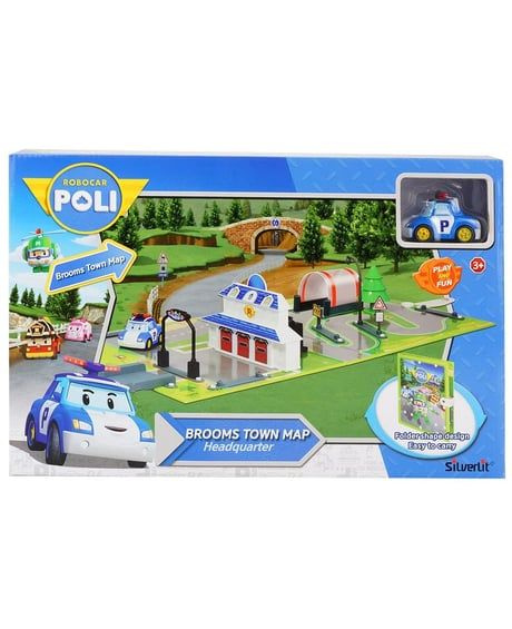 Игровой набор Robocar Poli Book Town Home Center 83280 - купить с ...