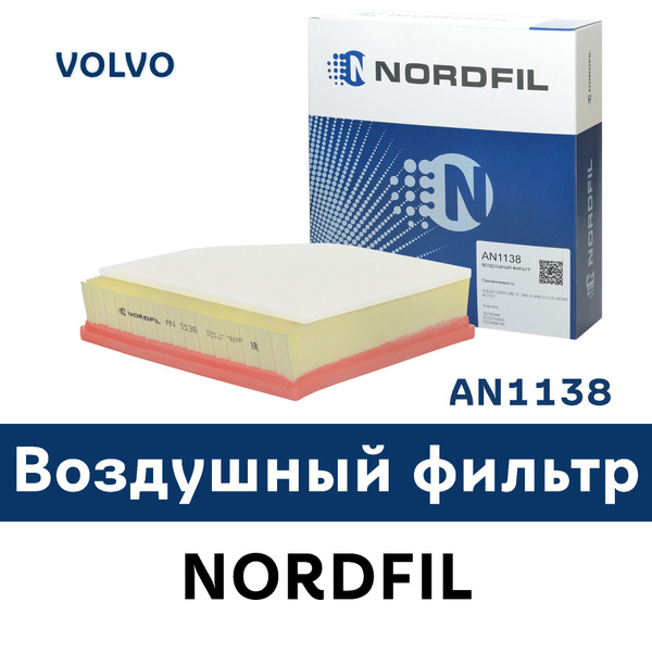Фильтр воздушный NORDFIL AN1138 - купить по выгодным ценам в интернет ...