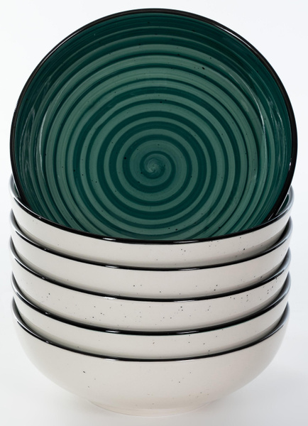 Набор тарелок Lux Farfor, Керамика, диаметр 20 см - купить по низким цене в интернет-магазине ...