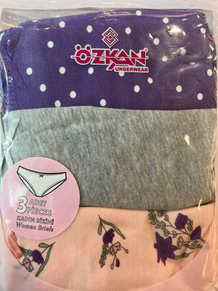 Комплект трусов Ozkan Underwear, 3 шт - купить с доставкой по выгодным ...