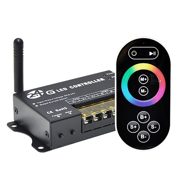 Контроллер RGB светодиода DC5 24 В RF201 с радиочастотным прессом 2 4 ...
