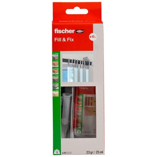 Инъекционная система крепления Fill&Fix Fischer 25мл - купить по ...