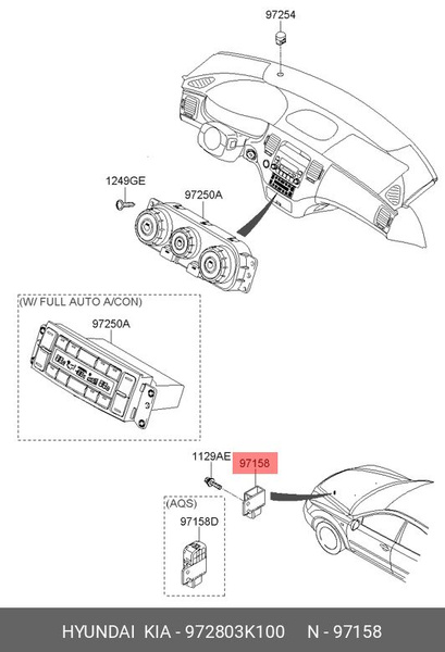 Датчик для автомобиля Hyundai-KIA купить по выгодной цене в интернет ...