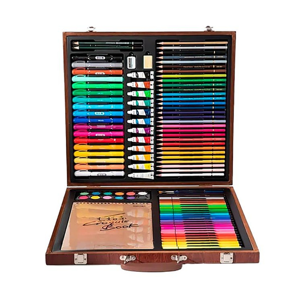 Набор для рисования DELI Painting Set Wooden Box - купить с доставкой ...