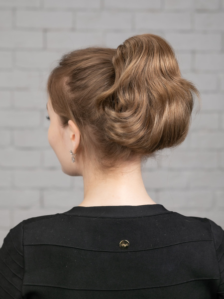 WigStar Шиньон из натуральных волос на заколке-краб, 20 см. - купить по ...