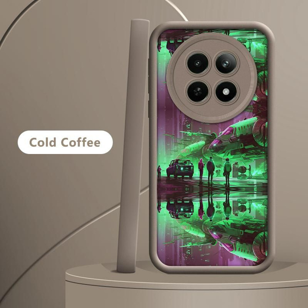 Для Realme 12 чехол для телефона Fasion противоударный новый корпус ...