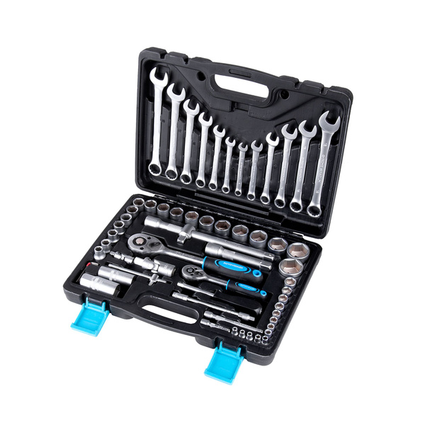 Набор инструментов 61 предмет 1/2", 1/4"DR (AUTOVIRAZH) AV 212061 ...