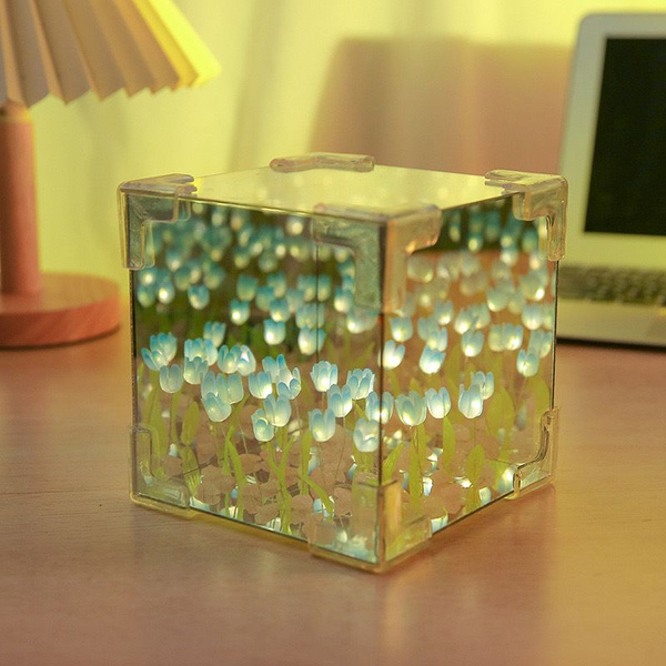 Купить Ночник с тюльпанами,подарок девушке,ночник для девочки diy,21 ...