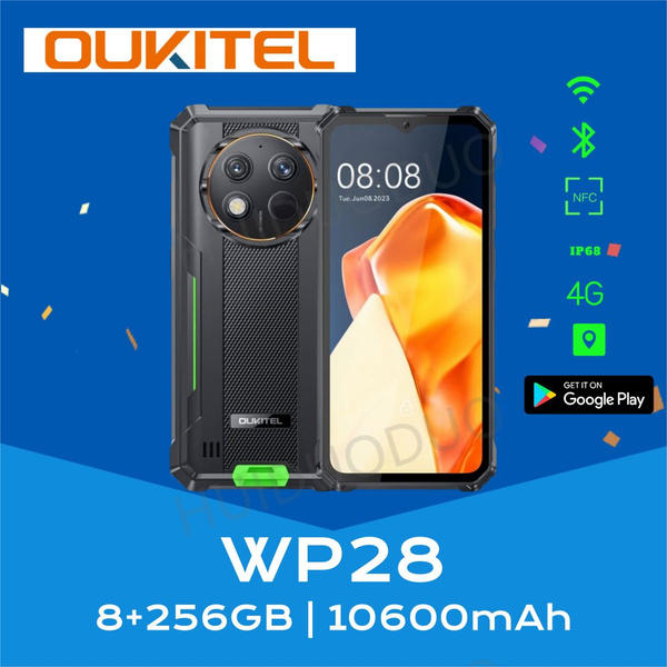 Смартфон Oukitel WP28 256 ГБ 8 ГБ Зеленый IPS 2 SIM купить c доставкой ...