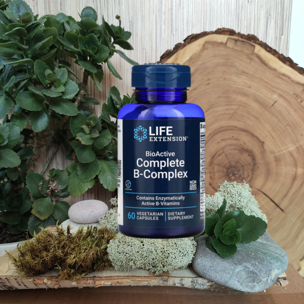B комплекс Life Extension Bioactive Complete B Complex 60 Vegcaps 0803