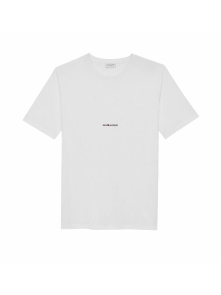 Футболка SAINT LAURENT, размер 54, цвет черный - купить по выгодной ...