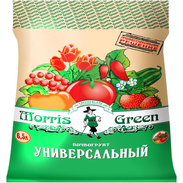 Почвогрунт универсальный MORRIS GREEN, 6,5л - купить по низкой цене в ...