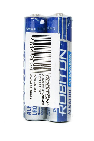 Robiton Батарейка AAA, L (щелочной) тип, 2 шт купить на OZON по низкой цене (1696604144)