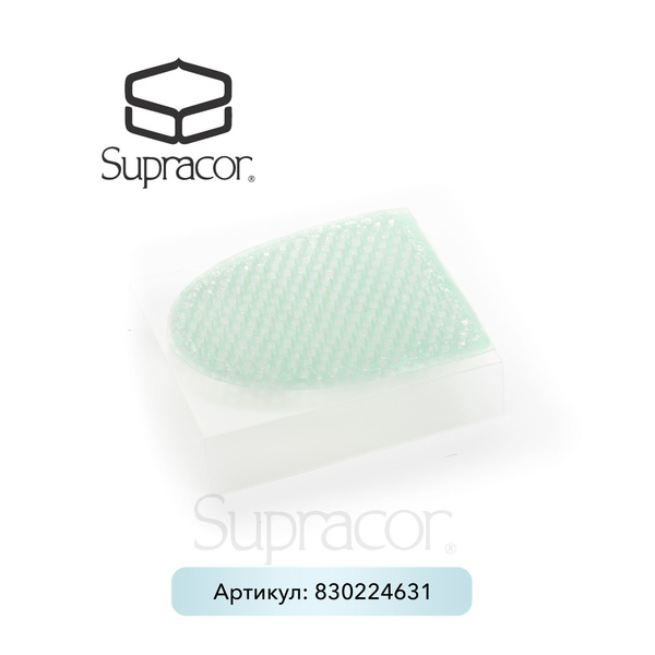 Supracor спонж-скрабер для очищения и массажа лица (зеленый) - купить с ...