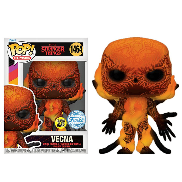 Фигурка Векна в огне светящийся (Vecna on Fire GitD) из сериала Очень ...