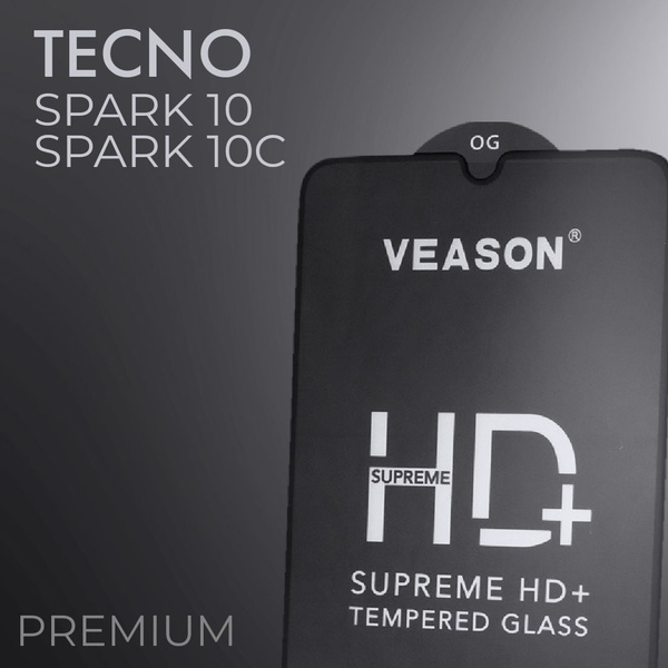 Стекло защитное Veason для Tecno Spark 10 10c купить с доставкой по выгодным ценам в