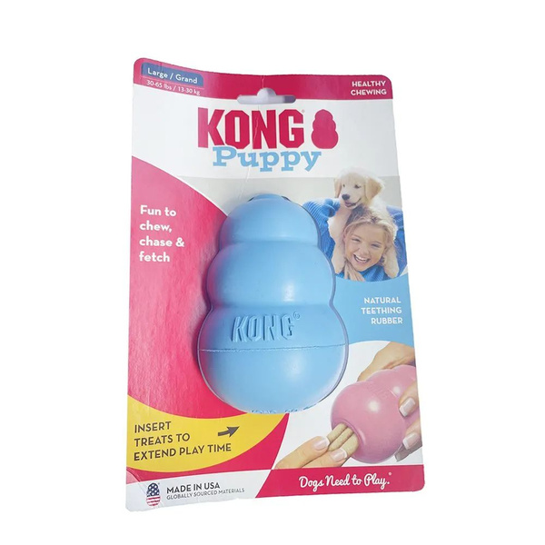 Игрушка для собак KONG Puppy голубая для очень маленьких собак - купить ...