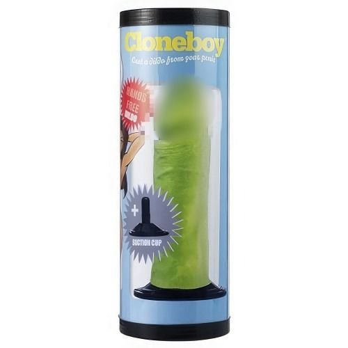 Светящийся в темноте набор для изготовления слепка пениса на присоске Cloneboy Suction Glow in ...