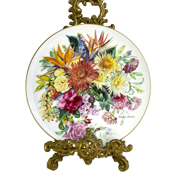 Настенная, винтажная тарелка Grand Finale 1992, Ursula Band ...