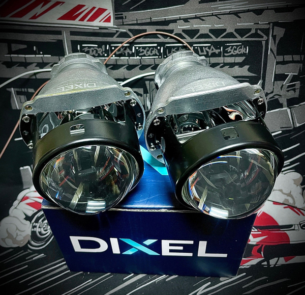 Линза биксеноновая DIXEL 12 В купить по низкой цене с доставкой в интернет-магазине OZON ...