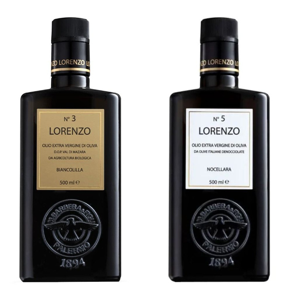 Оливковое масло Barbera Lorenzo: №3 (500 мл) + №5 (500 мл) - купить с ...