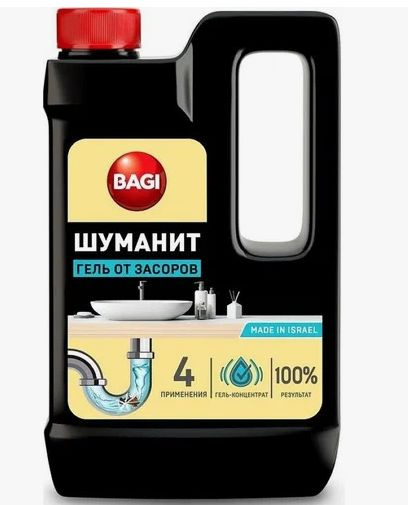 Средство от засоров Bagi Шуманит, 450 мл - купить с доставкой по ...