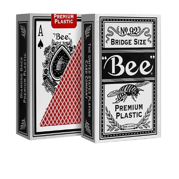 Карты игральные BEE Bridge size red - купить с доставкой по выгодным ...