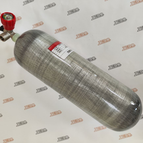 Баллон высокого давления 6,8 л ВД с манометром для PCP Alsafe - купить ...