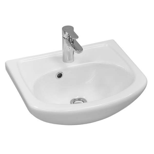 Раковина Aquaton Азов 45 1WH112449 450х380х170 накладная, перелив, отв ...