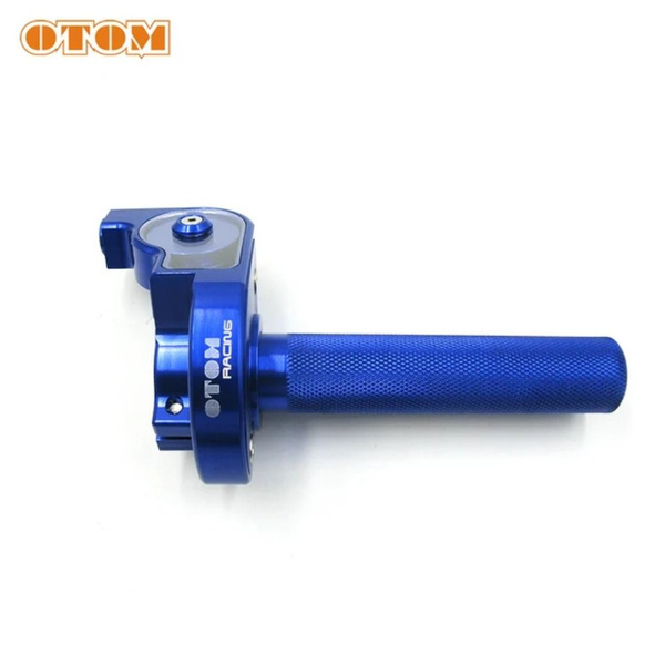 Ручка газа в сборе, OTOM, CNC алюминий, синяя. - купить по низким ценам в интернет-магазине OZON ...