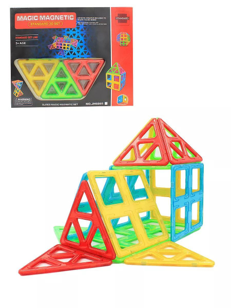 Конструктор магнитный Magic Magnetic (30 деталей) JH6865 - купить с ...