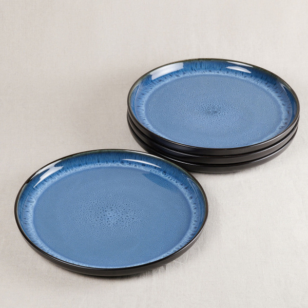 Набор тарелок MIXOM, Керамика, диаметр 26.5 см купить c доставкой на OZON по низкой цене ...