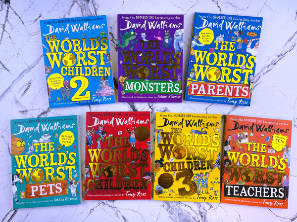 The World's Worst David Walliams, 7 книг на английском языке | Walliams ...