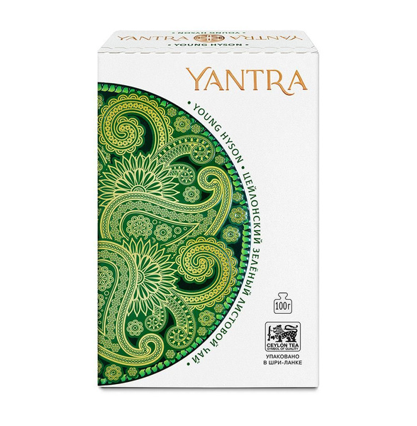 Чай зеленый листовой Yantra Классик Young Hyson 100г, Шри-Ланка - в ...