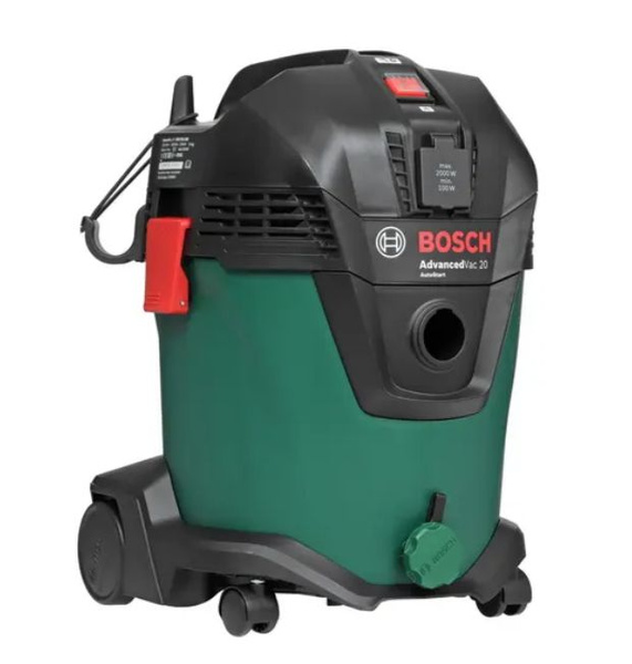 Строительный пылесос Bosch AdvancedVac 20/ 20 л, 1200 Вт купить по ...