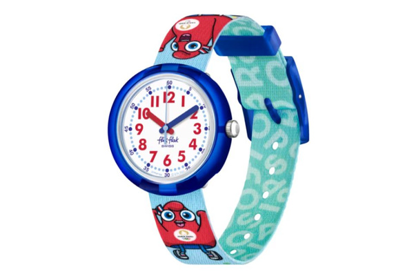 Swatch Часы наручные Кварцевые SWATCH FLIK FLAK PARIS 2024 FPNP154 ...