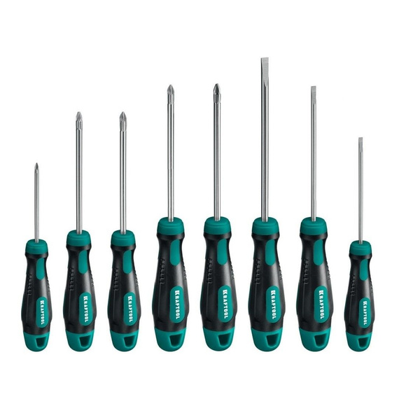 Набор отверток (8шт.) KRAFTOOL X-Drive-8 (250081-H8) - купить в ...