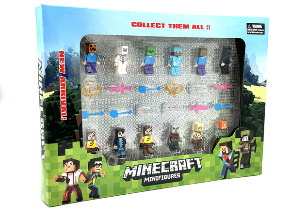 Набор Фигурки Майнкрафт / minecraft игрушка 24 элимента - купить с ...