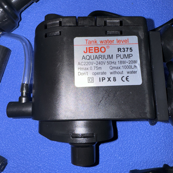 Помпа для аквариума JEBO R375 с трубками в комплекте, вилка наша купить ...
