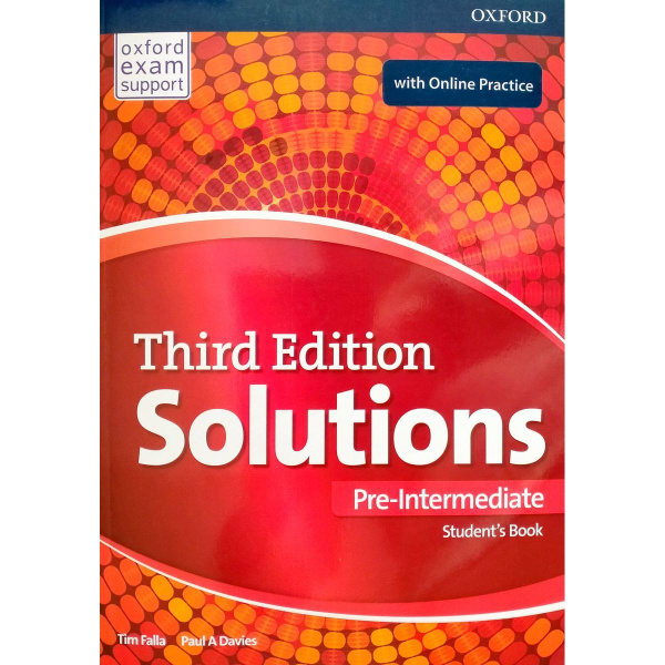 Solutions (3rd edition) Pre-Intermediate Student's Book with resources ...