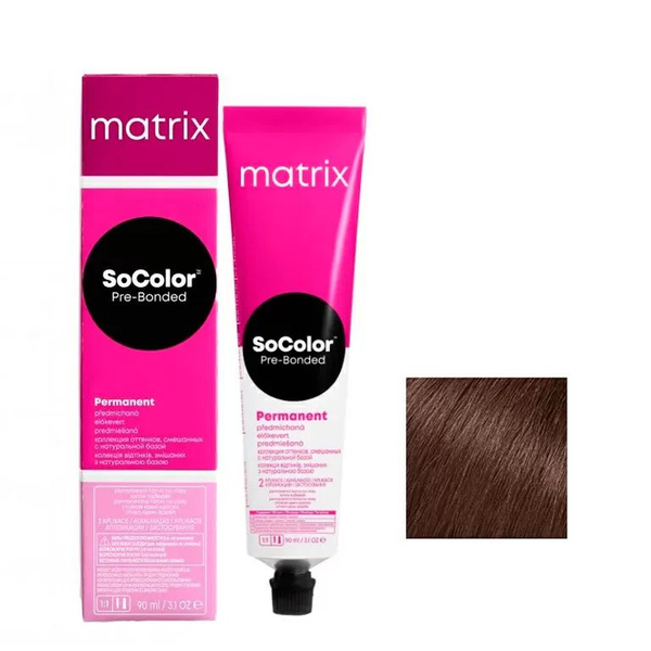 MATRIX SoColor Beauty 4MV Краска для волос SoColor Beauty 4MV 90 мл ...