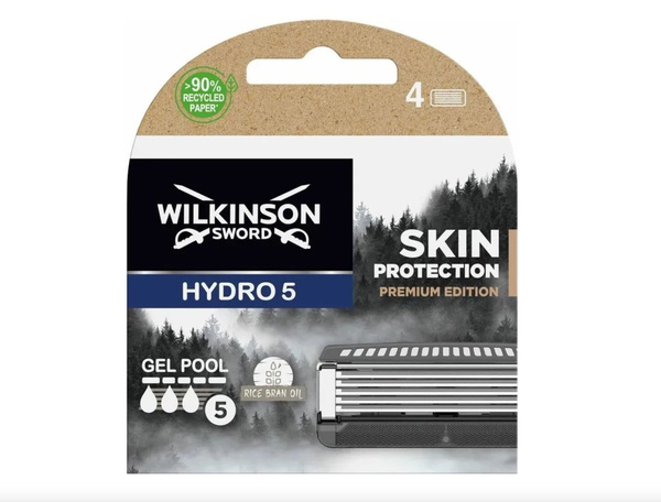 Сменные кассеты Wilkinson Sword Hydro 5 Skin Protection Premium Edition ...