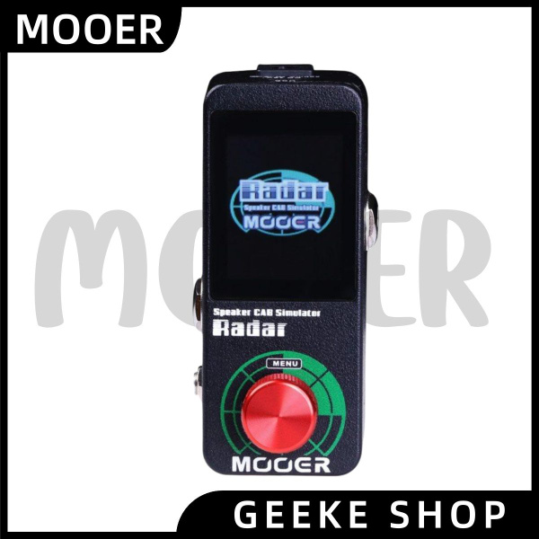 Радар-гитарная педаль эффектов Mooer Radar Speaker CAB Simulator,MSS1 ...