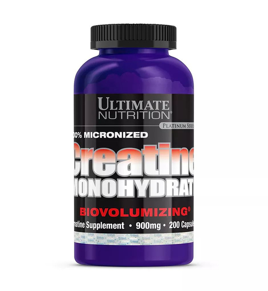 Креатин, Креатин Ultimate Creatine Monohydrate 900mg 200 caps - купить ...